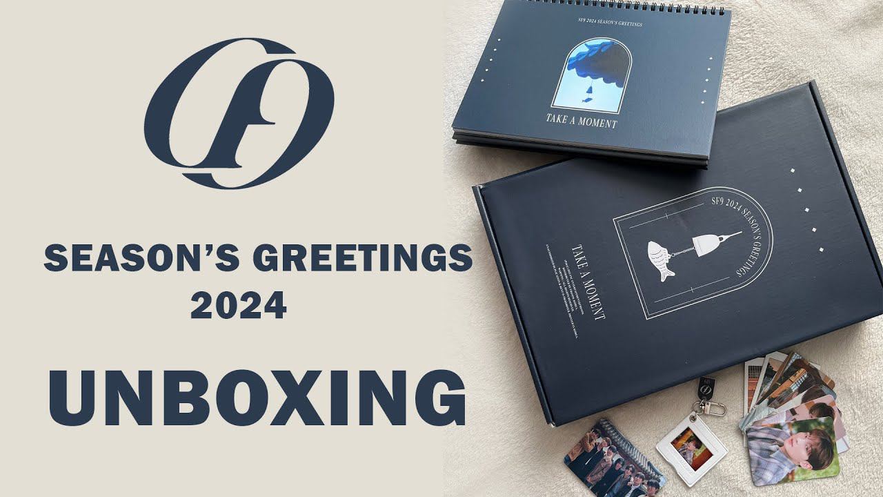 РАСПАКОВКА ГРИТИНГА I SF9 2024 SEASON’S GREETINGS – TAKE A MOMENT (UNBOXING)