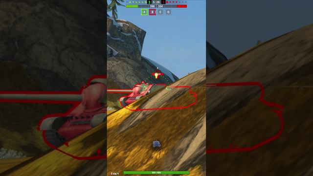 Tanks Blitz PVP Битвы / Обзор танка  Кошмар