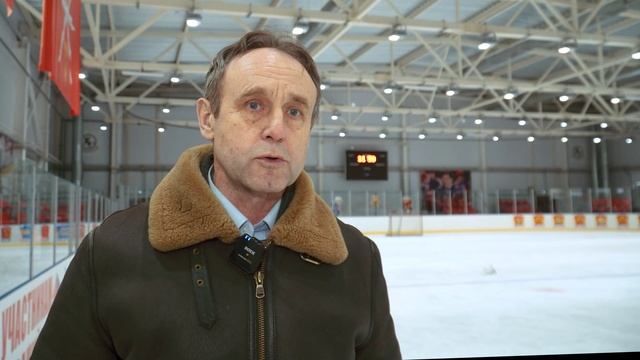 Видеосюжет о матче с интервью С. Залетина.