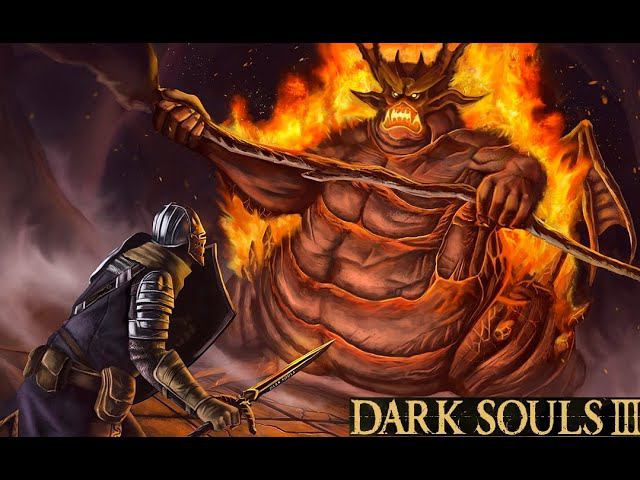Прохождение Dark Souls 3   Часть 13: Огненный Демон. Катакомбы