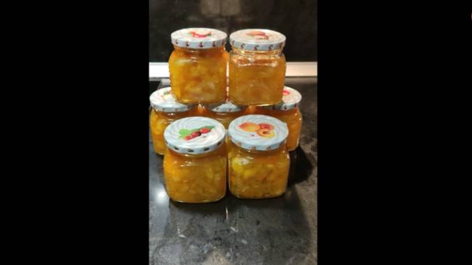 Вкусное варенье из кабачков с апельсинами