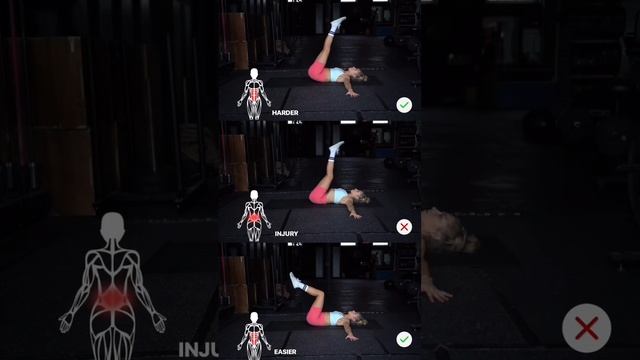 Подъем ног от пола разная сложность