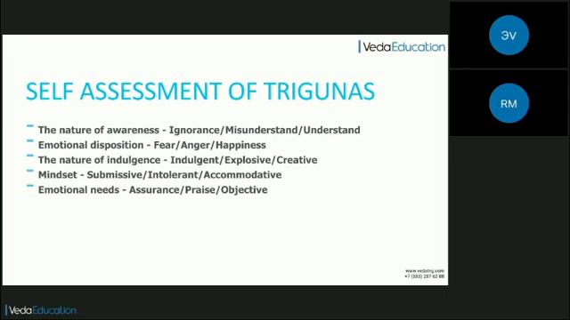 Ментальные Гуны, телесные Гуны