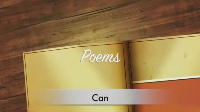 2. Poems _ Can _can't