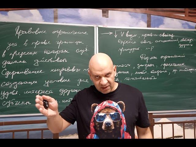 Определения.  Правовые ограничения