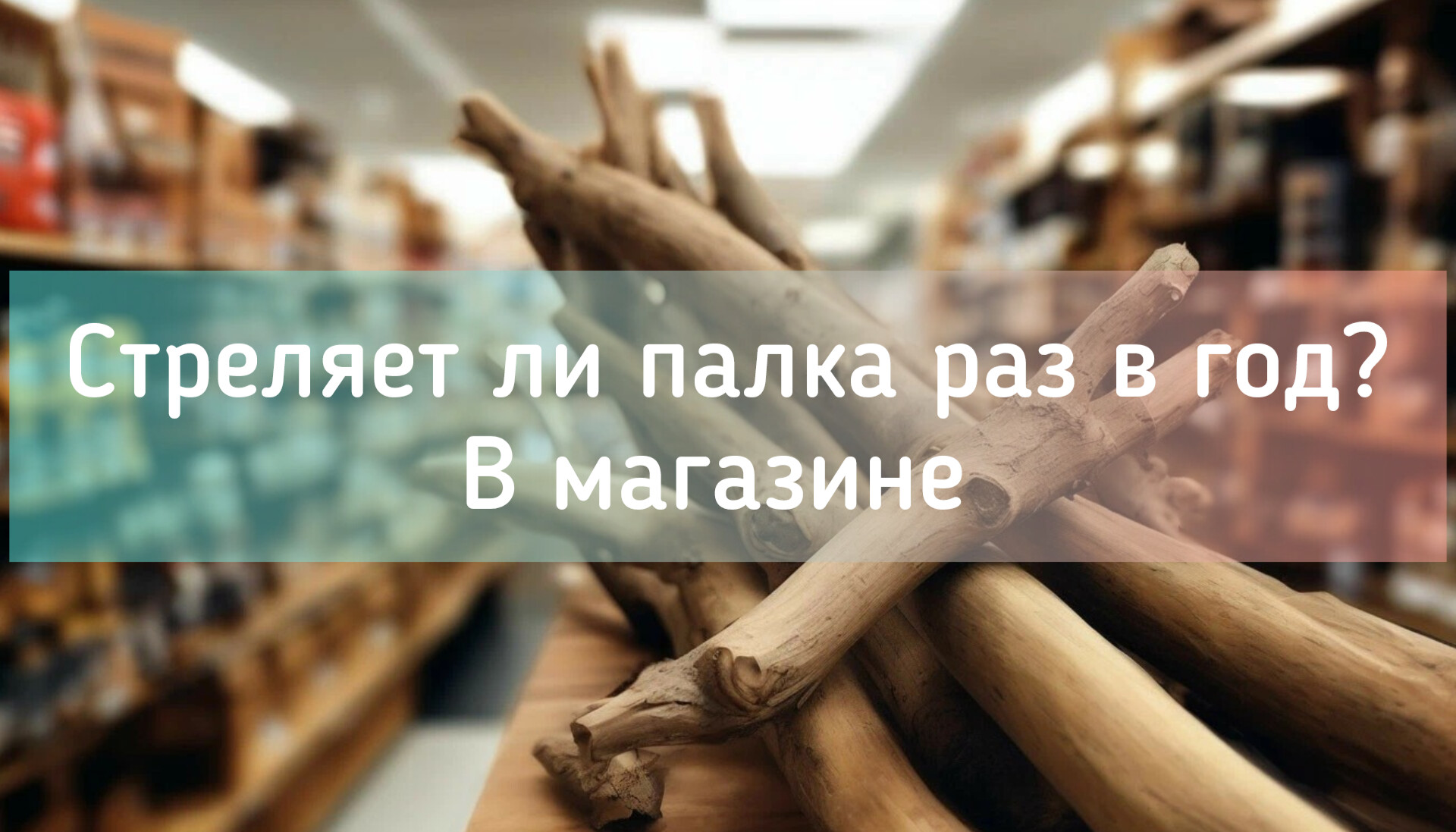 Стреляет ли палка раз в год? день 2/365