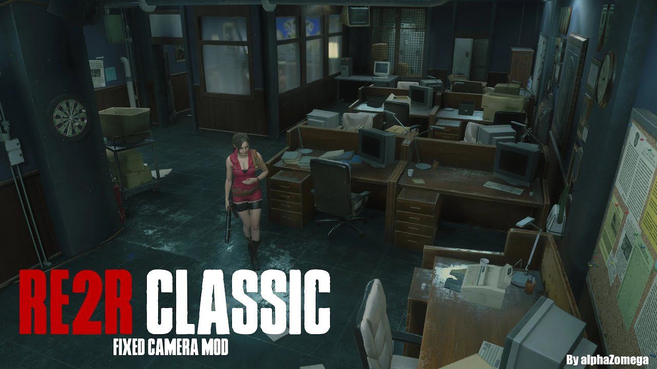 Resident Evil 2   Remake Classiс Camera