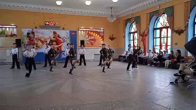 9 мая, концерт на вокзале в Орле