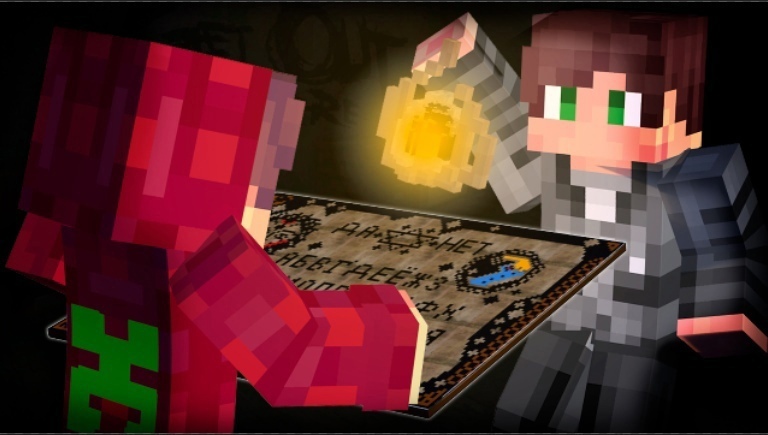 ПРИЗВАЛИ ДУХА в ЗАБРОШЕННАЯ ПСИХИАТРИЧЕСКАЯ БОЛЬНИЦА - Страшилки Minecraft