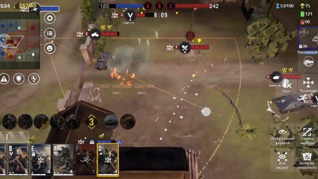 War Alert : WWII PvP RTS Стальной хищник в деле #5