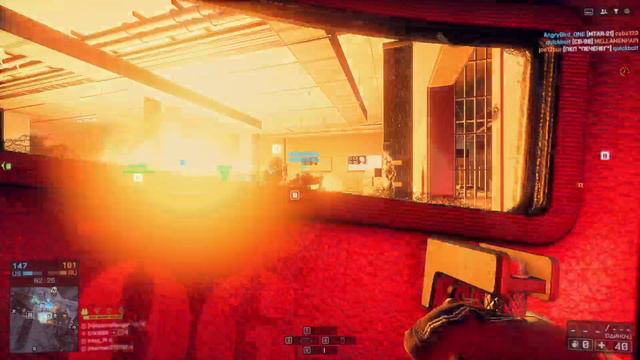 Операция взаперти, любимый коридорный локер. Battlefield 4