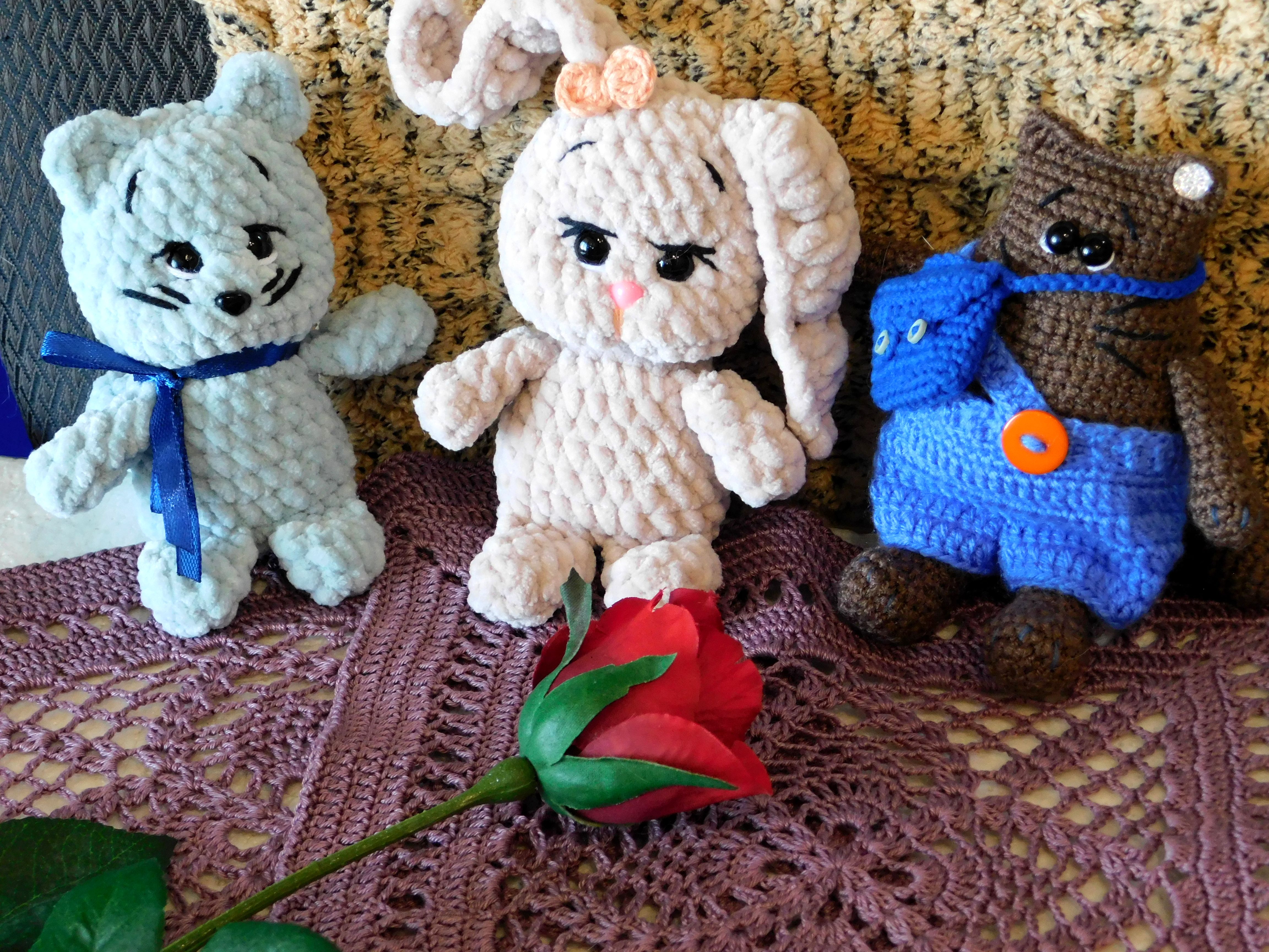 ГОТОВ КОМПЛЕКТ САЛФЕТОК 🔥// а ТАКЖЕ КОТ ПУЗАТИК 🐱, БАРСИК 🐈 И ЛЕЯ-2 🐰 // КОСЫНКА В ПРОЦЕССЕ 🎀