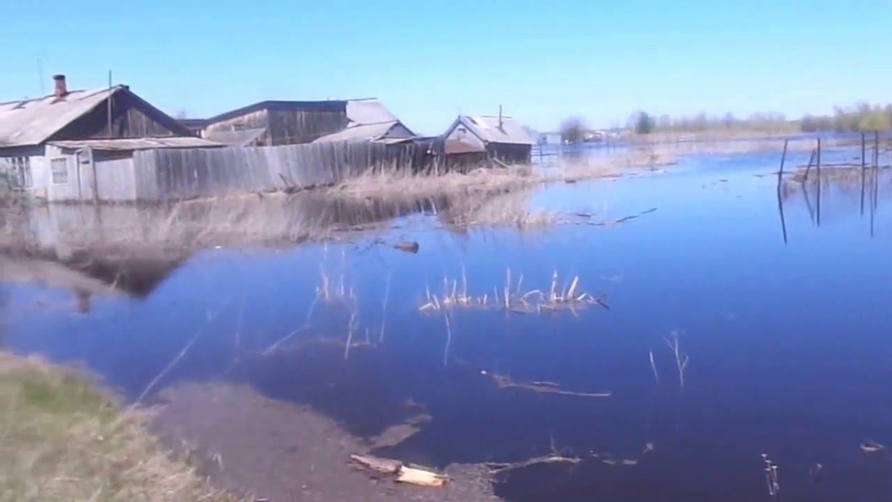 Наводнение в Туринском районе, Свердловской области.