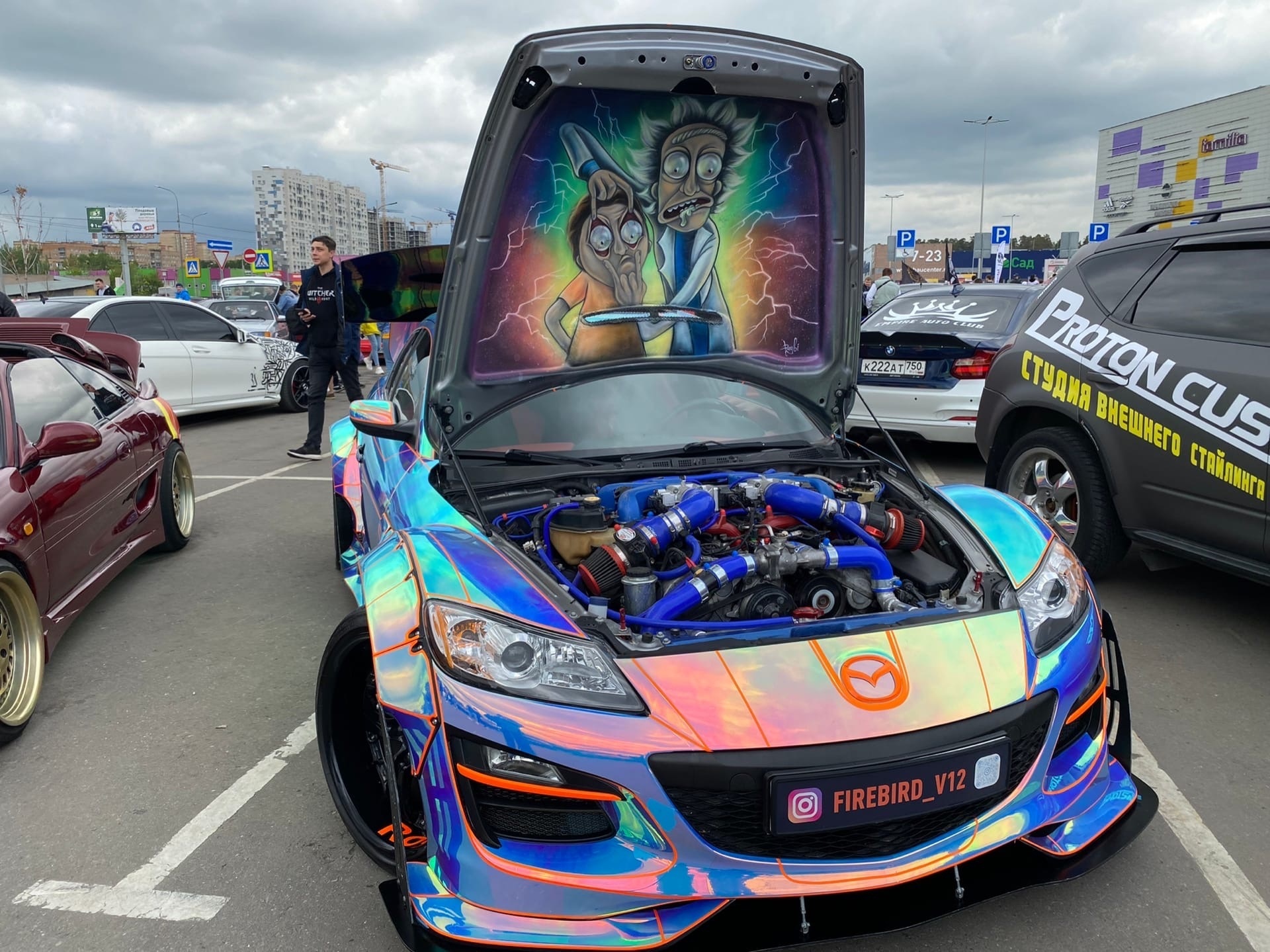 Много ярких автомобилей и хорошей музыки. В Пушкино прошёл Фестиваль автозвука и тюнинга