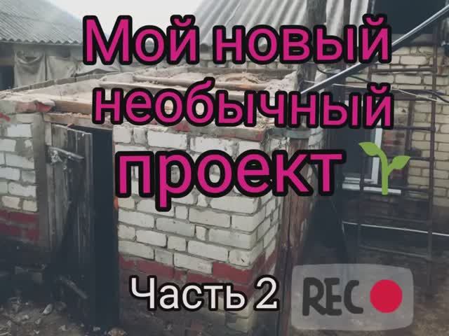 ЧАСТЬ 2.  КАК СТРОИЛИ ЗИМНЮЮ ТЕПЛИЦУ.