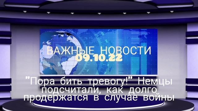 "Пора бить тревогу!" Немцы подсчитали, как долго продержатся в случае войны