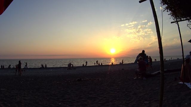 Закат на Чёрном море. Таймлапс.