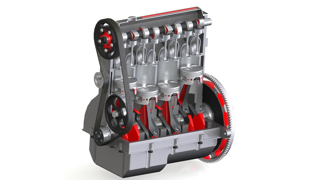 [Устройство авто] Рабочие циклы четырёхтактных двигателей #5.mp4