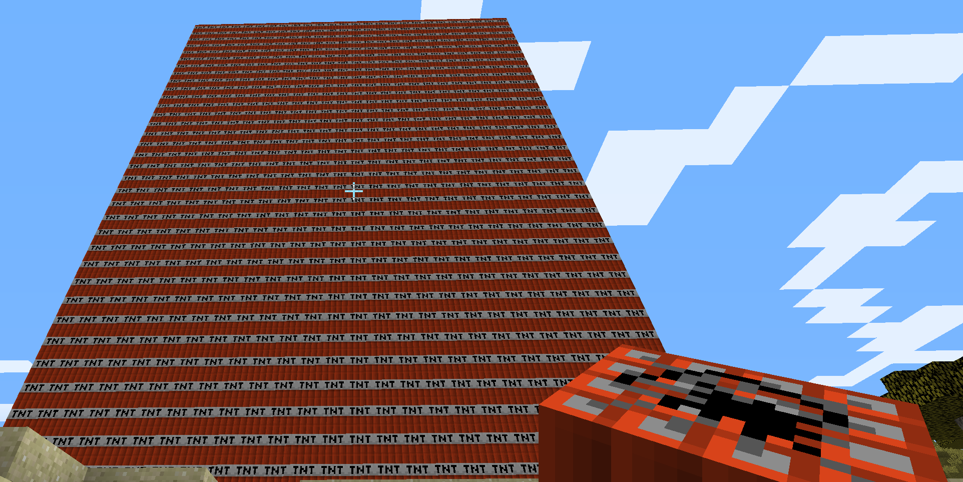 Взорвал 100000 тнт разом!