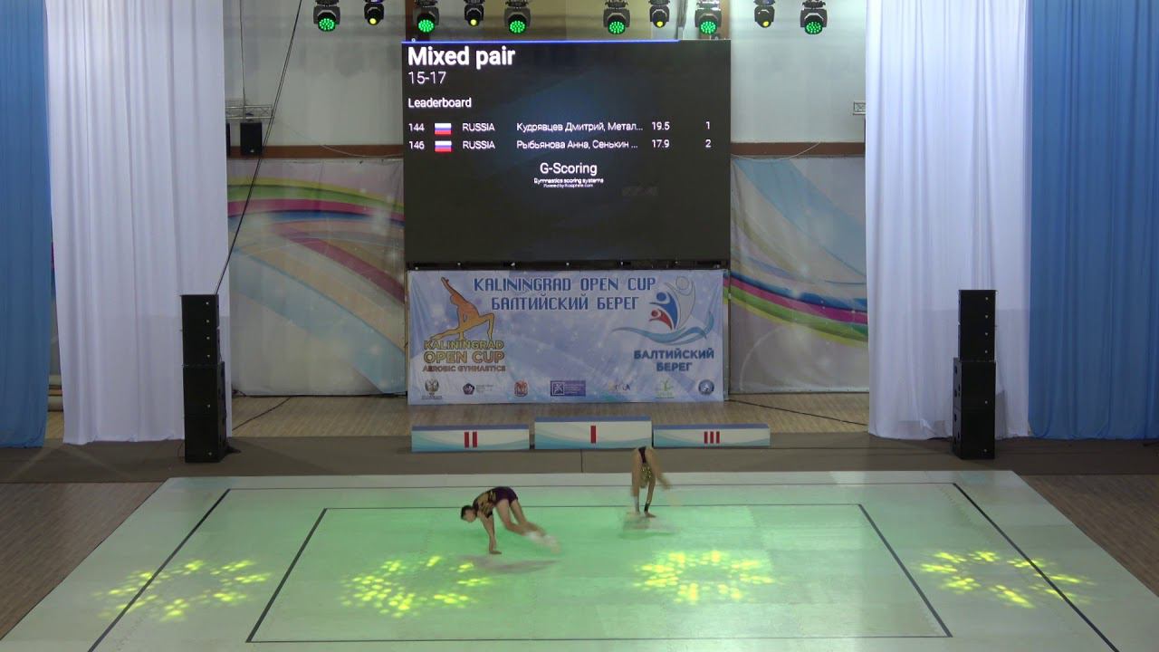 Mixed pair (15-17) KALININGRAD OPEN CUP 2019