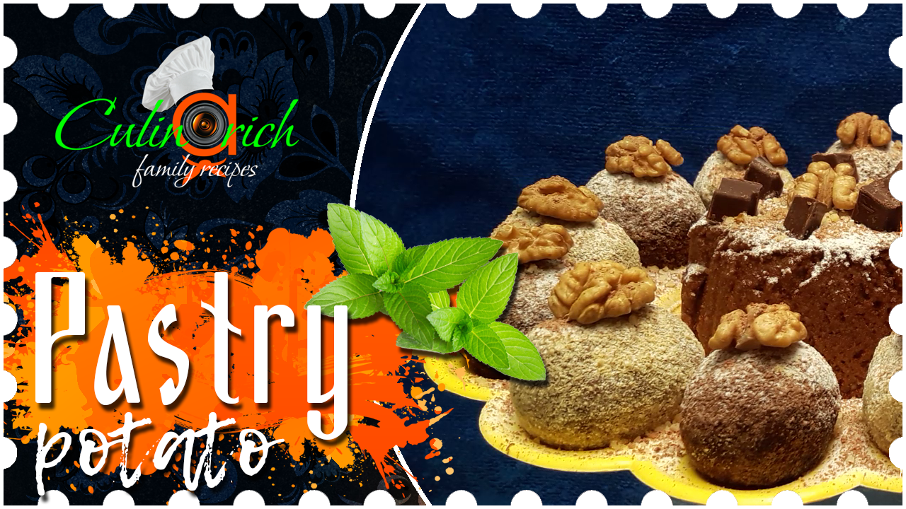 Potato from cookies, as in childhood - right recipe from «Culinarich»