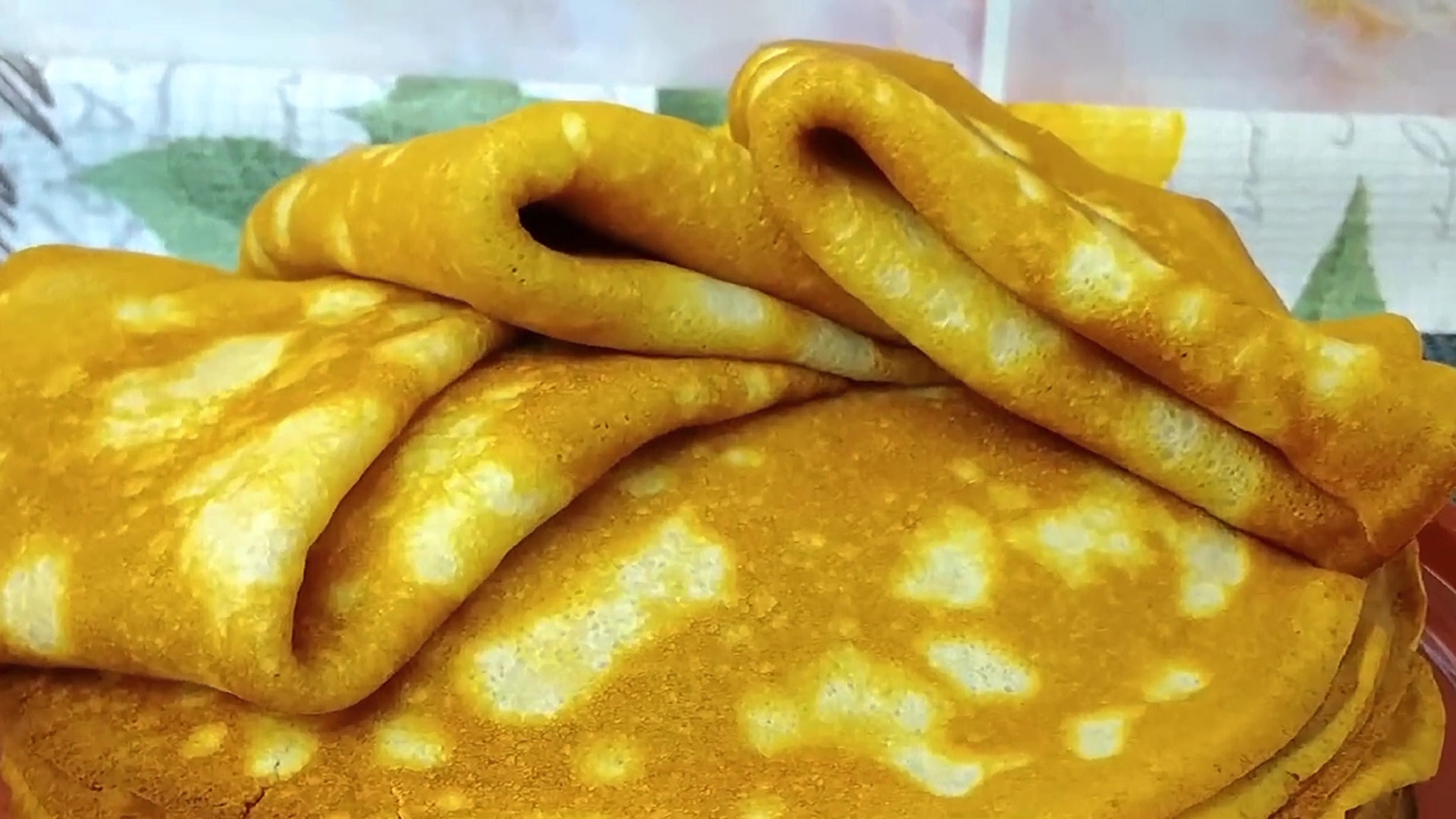 Блины на простокваше и кипятке