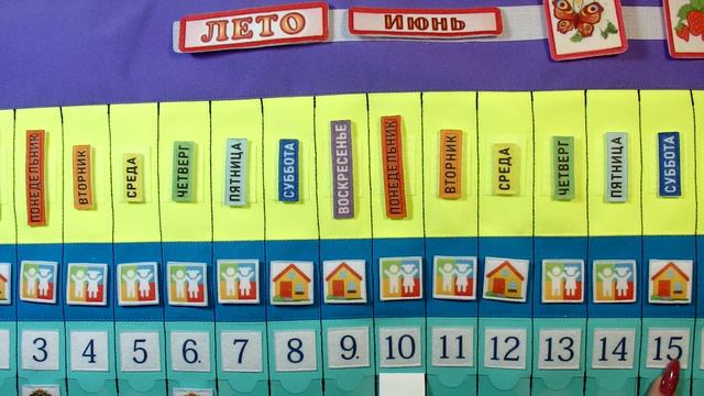 Линейный календарь. Учебное пособие в ДОУ г. Томск