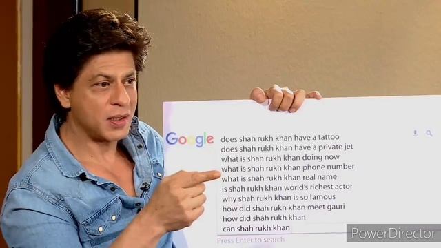 Шахрукхан интервью