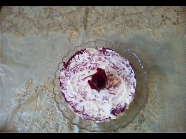 Сельдь под шубой.