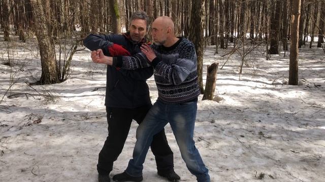 3. "Удар вниз с шагом вперёд" - изучаем применение Чжитан-5 БАГУАЧЖАН