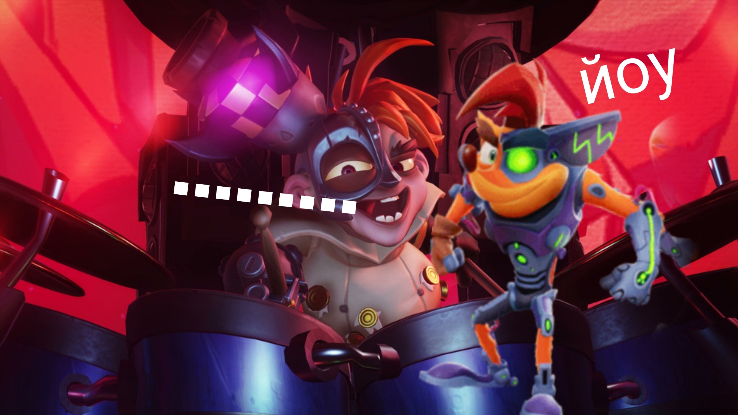 БИТВА С МЕТАЛХЕДОМ! Crash bandicoot 4 it's about time прохождение #3
