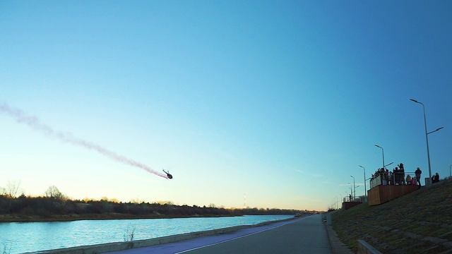 гендер пати, дым с вертолета версия 2