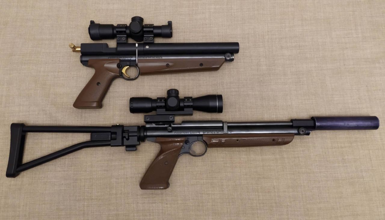 ПИСТОЛЕТ ПНЕВМАТИЧЕСКИЙ Crosman 1337 4.5 КАЛИБР СДЕЛАН В США