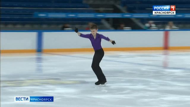 В Красноярске стартовали всероссийские соревнования по фигурному катанию (ЛД "Кристалл арена")