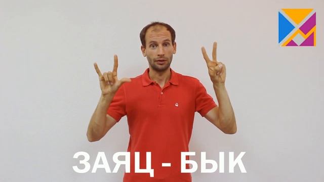 Техника _Заяц - бык_