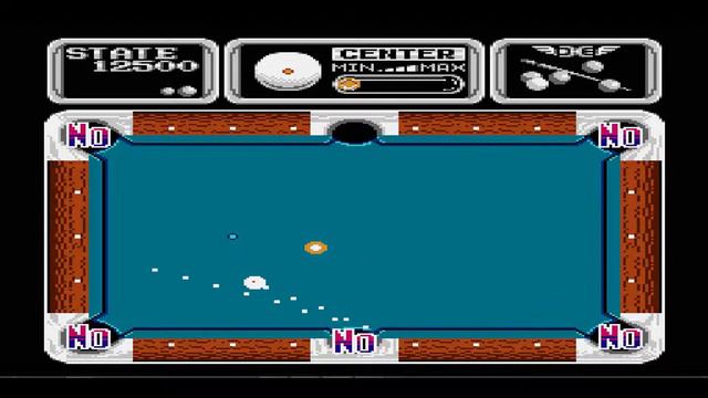 Side Pocket - Dendy, NES Прохождение Бильярд Денди. Walkthrough Billiards Simulator