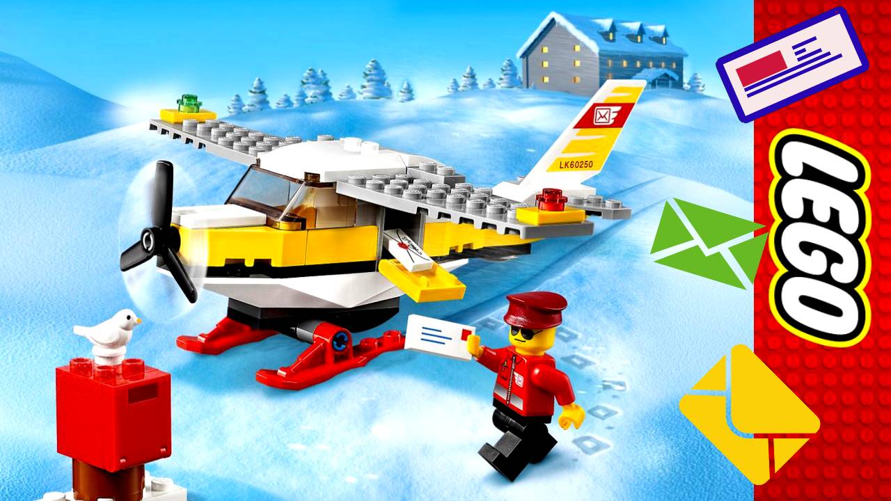 LEGO City 60250 Почтовый самолет Обзор набора лего сити Great Vehicles