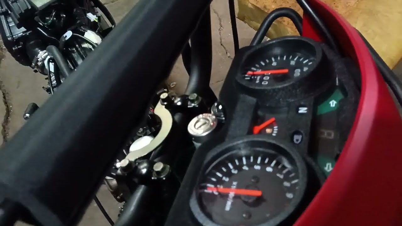 МОТОЦИКЛ INTRUDER 200 установка фары