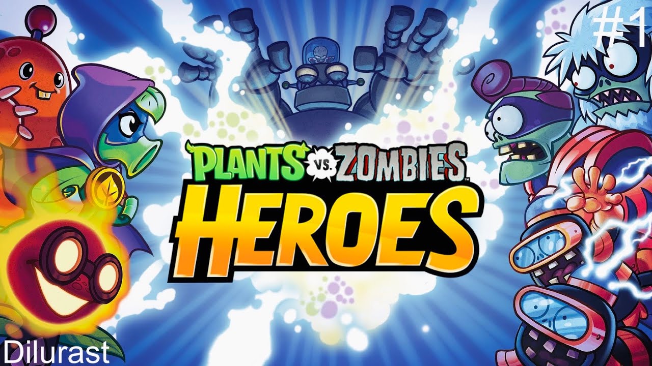Plants vs. Zombies Heroes #1 ? Крутое прохождение! Супер колода! Растения против ЗОМБИ! Dilurast