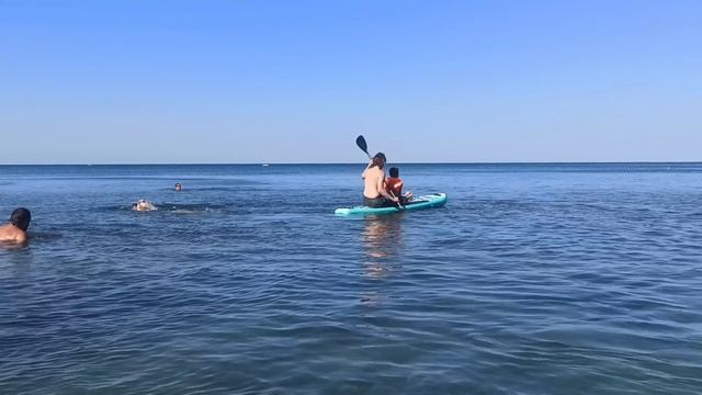 #Инал #Гостиничный комплекс И́ога Выехали в открытое море. Про бассейн на территории ГК