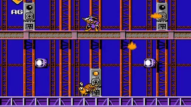 Darkwing Duck - Денди (NES) - Прохождение - Квага, Бушурут, Liquidator, Молиарти, Мегавольт, Ж. Клюв