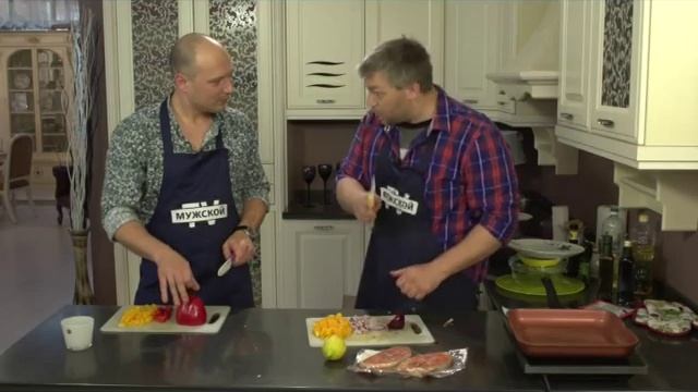 Рецепт приготовления чавычи (лосося). Моя кухня! Выпуск 97..mp4