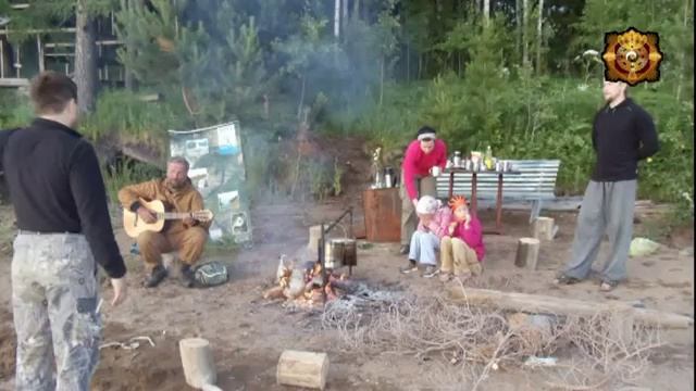 Семинар по тайцзи и цигун на Енисее 2014 г.