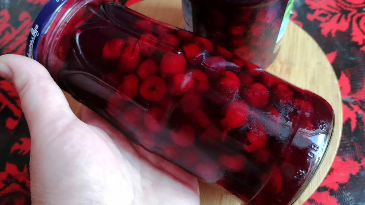 Как приготовить вишню на зиму - Вишня в желе на зиму