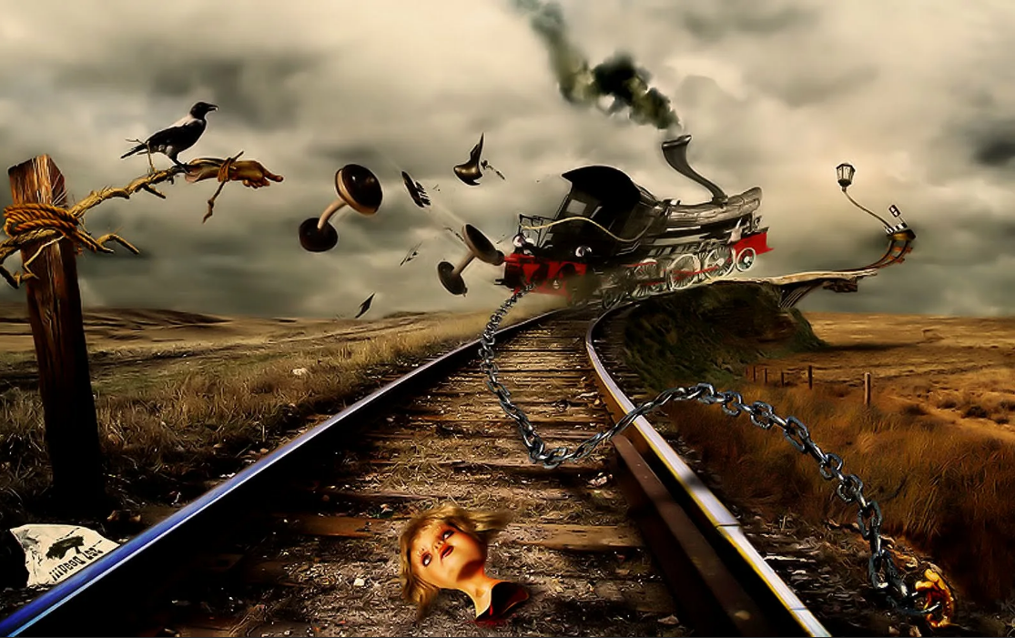 Меня увозит поезд в никуда