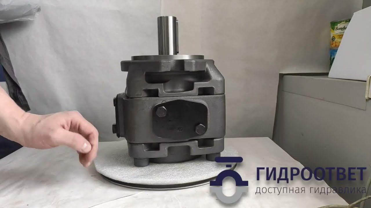 YLH3-80-R-VPC-10 - Шестеренный насос внутреннего зацепления  80 см3, аналог PGH5-3X/080RE11VU2