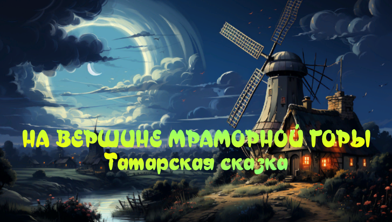 АУДИОСКАЗКА ПЕРЕД СНОМ ? На вершине мраморной горы. Татарская сказка для спокойного сна