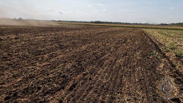 Работа дисковой бороны БДЛ 6х4П в сцепке с трактором Versatile 2375.