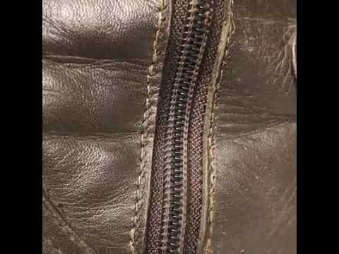 Замена молнии на сапоге. Мастерская Александра.