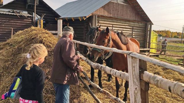 "ГДЕ-ТО В ВЯТСКОЙ ДЕРЕВНЕ"... (Фото Владимира КРЮКОВА (Котельнич) - Арсен МАХМЕТОВ (баян))
